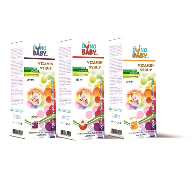 DİNO BABY VİTAMİN ŞURUP | Naturel Medical Pharma